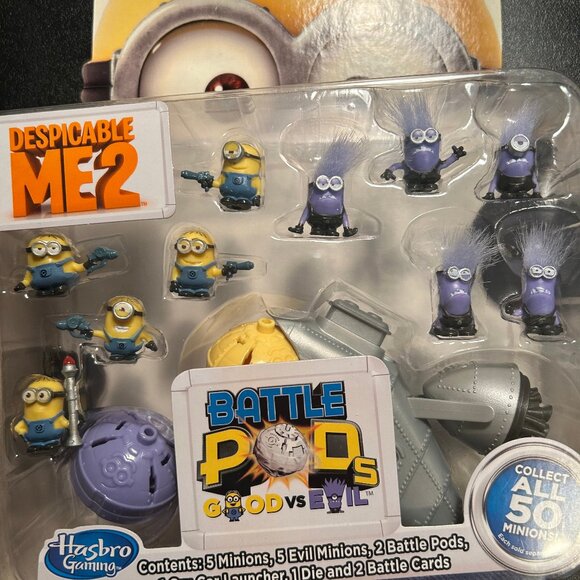 Hasbro Gaming | Toys | Despicable Me Battle Pods Evil Minions Vs Good ...